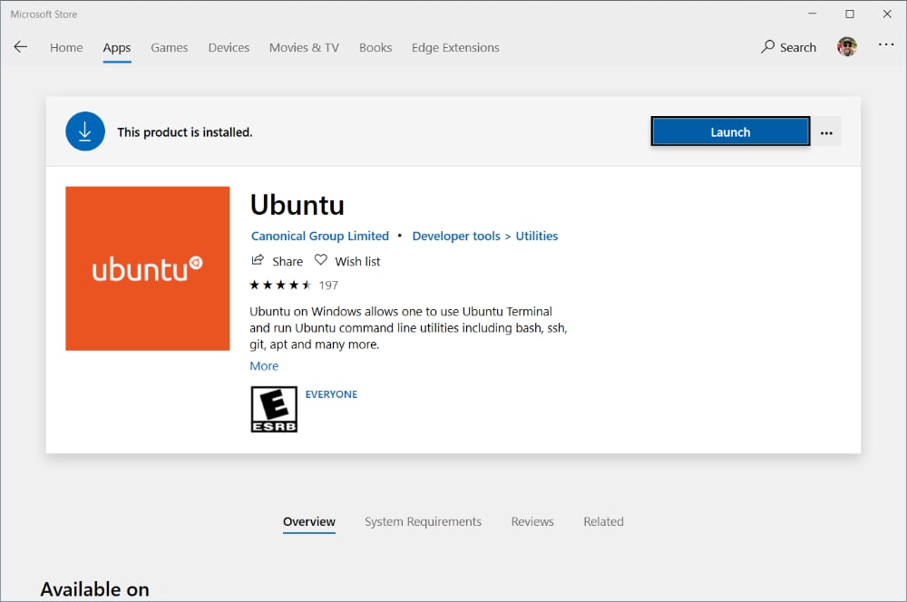 Windows 10 and Linux - The Wandering Developer