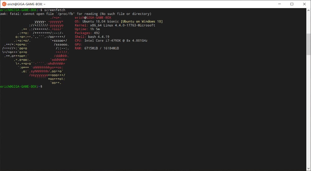 Windows 10 and Linux - The Wandering Developer